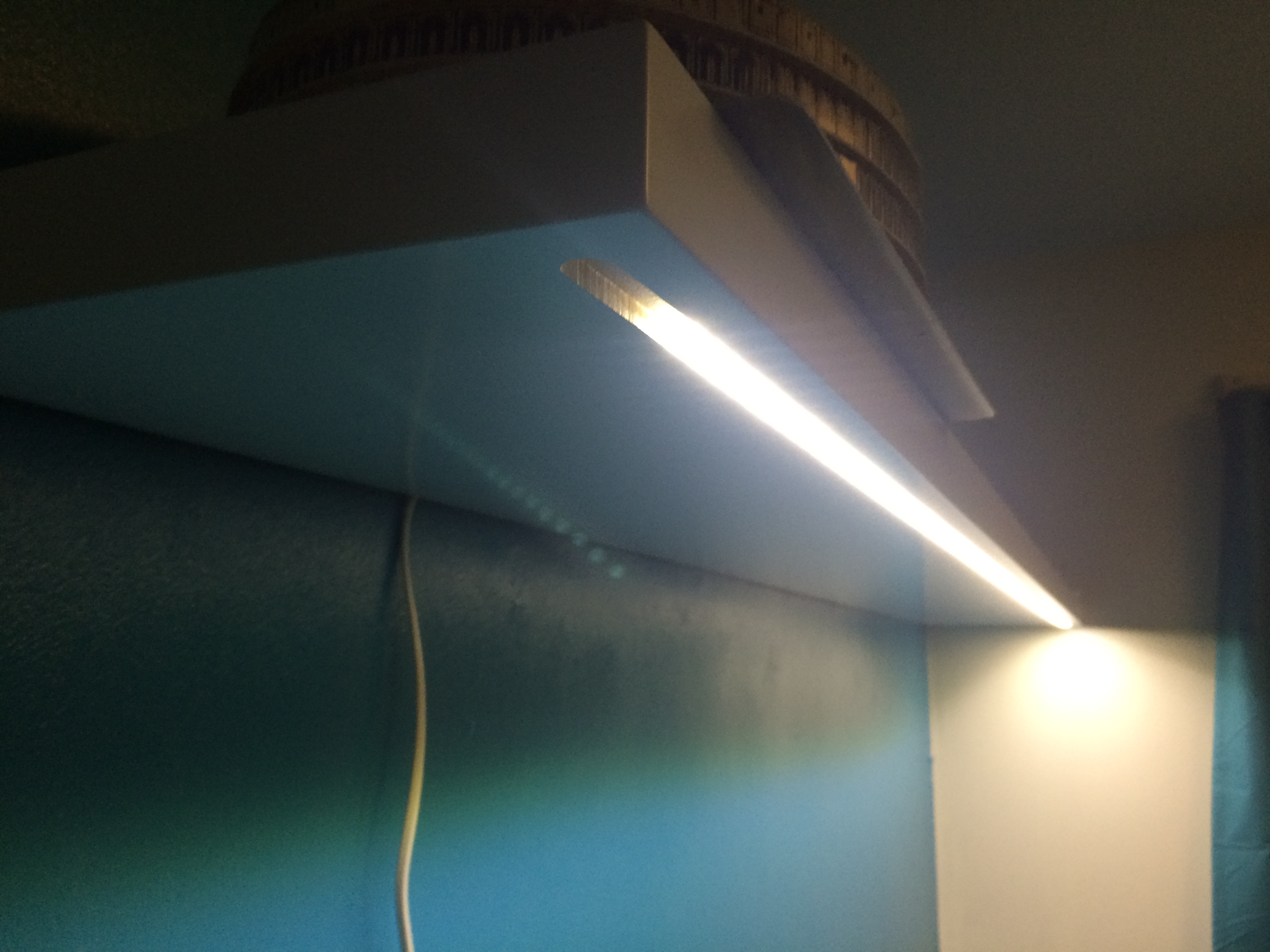 Gallery of floating shelves with lights | Bespoke Nature